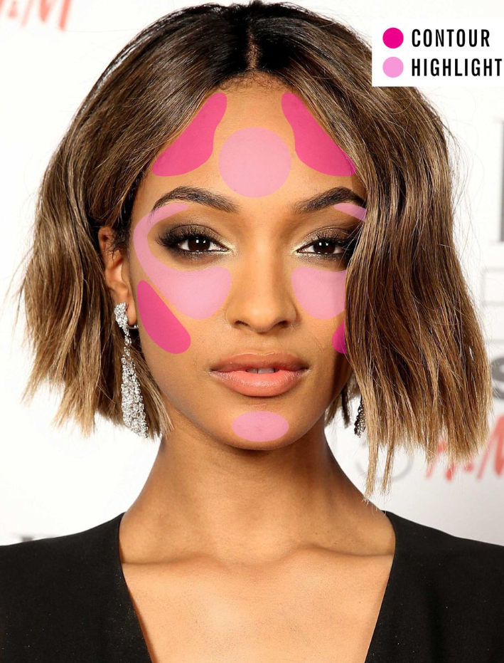 How to Contour and Highlight Your Face Shape | Hale and Belle