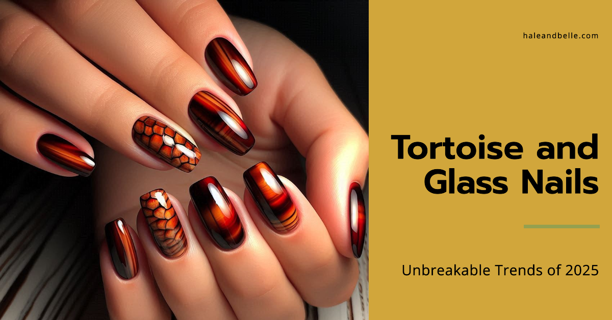 Tortoise Shell Nails & Glass Nails: The Unbreakable Trends of 2025